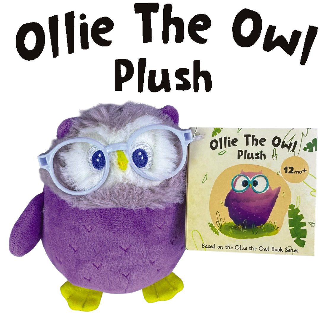 Ollie The Owl Plush Toy – Myles & Me